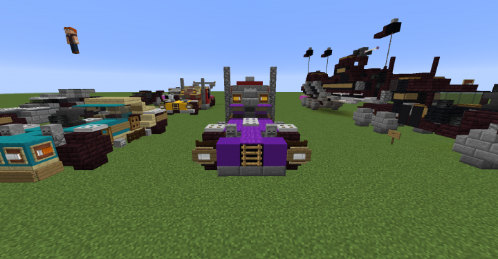 Caterham 18-wheeler Speedway Tanker Minecraft Map
