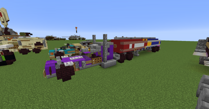 Caterham 18-wheeler Speedway Tanker Minecraft Map