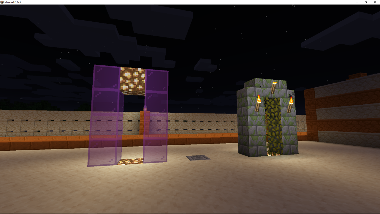 New Vanilla setup for players and Spawn protection Minecraft Map