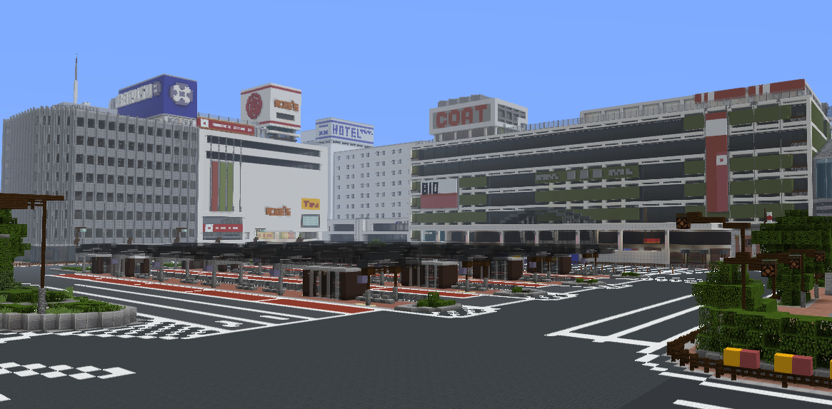 Japan : Yokohama station Minecraft Map