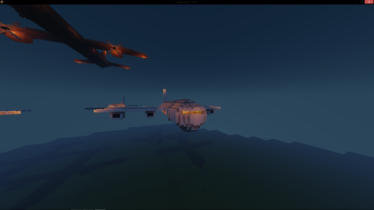 4 Airplanes Minecraft Map