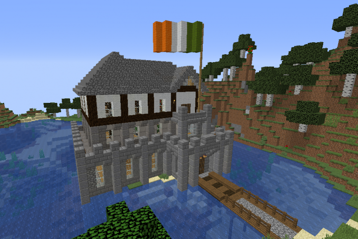 irish castle Minecraft Map