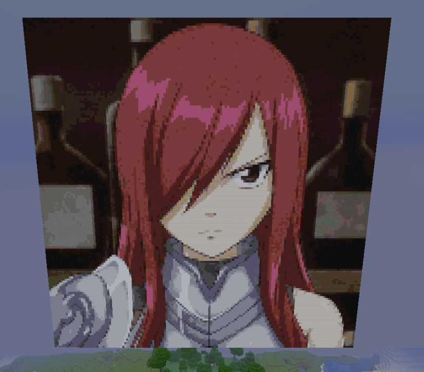 Erza Scarlet [Fairy Tail] Minecraft Map