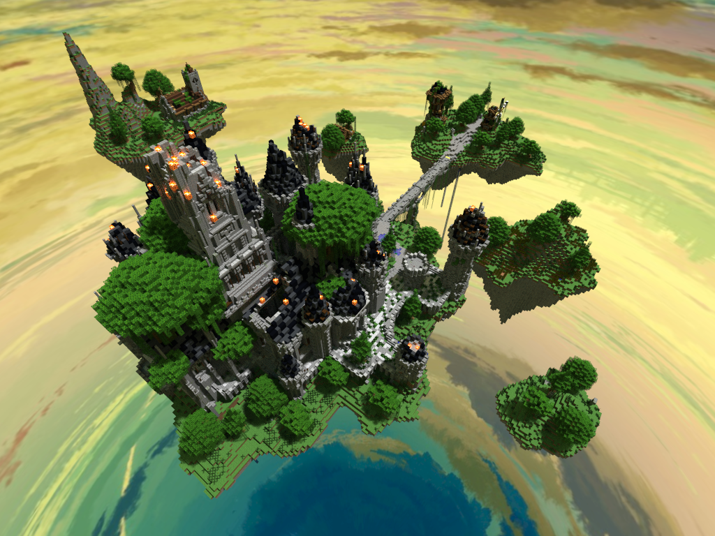 Skylands: A Modded Adventure [1.12.2] Minecraft Map