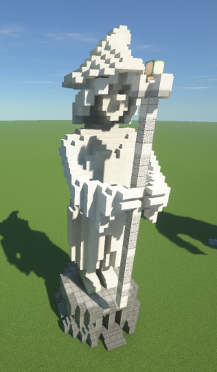Sorceress/Witch Statues Minecraft Map