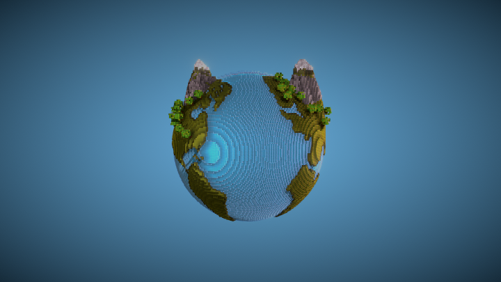 Globe project Minecraft Map