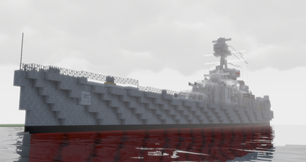 HMS Hood 1941 Minecraft Map