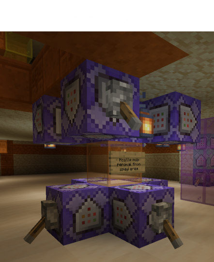 New Vanilla setup for players and Spawn protection Minecraft Map