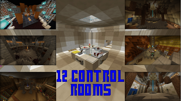 TARDIS [40+ ROOMS, MASSIVE] (Doctor Who) Minecraft Map