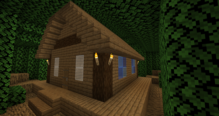Hidden Tree House Minecraft Map