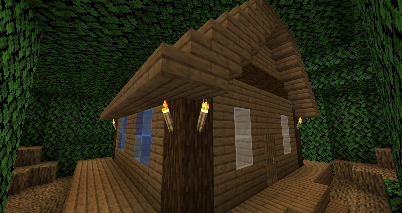 Hidden Tree House Minecraft Map