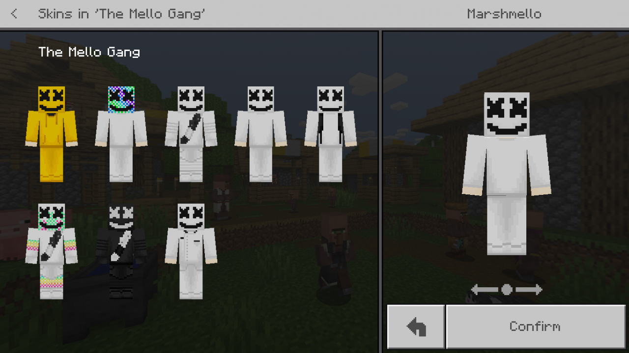 The Mello Gang skin pack Minecraft Map