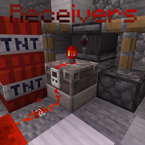 A New Redstone Component - Redstone Receivers Datapack Minecraft Data Pack