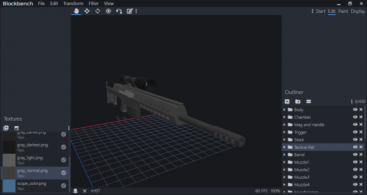 3D GUNS | Barrett M107 Sniper Rifle! (1.12+) Minecraft Texture Pack