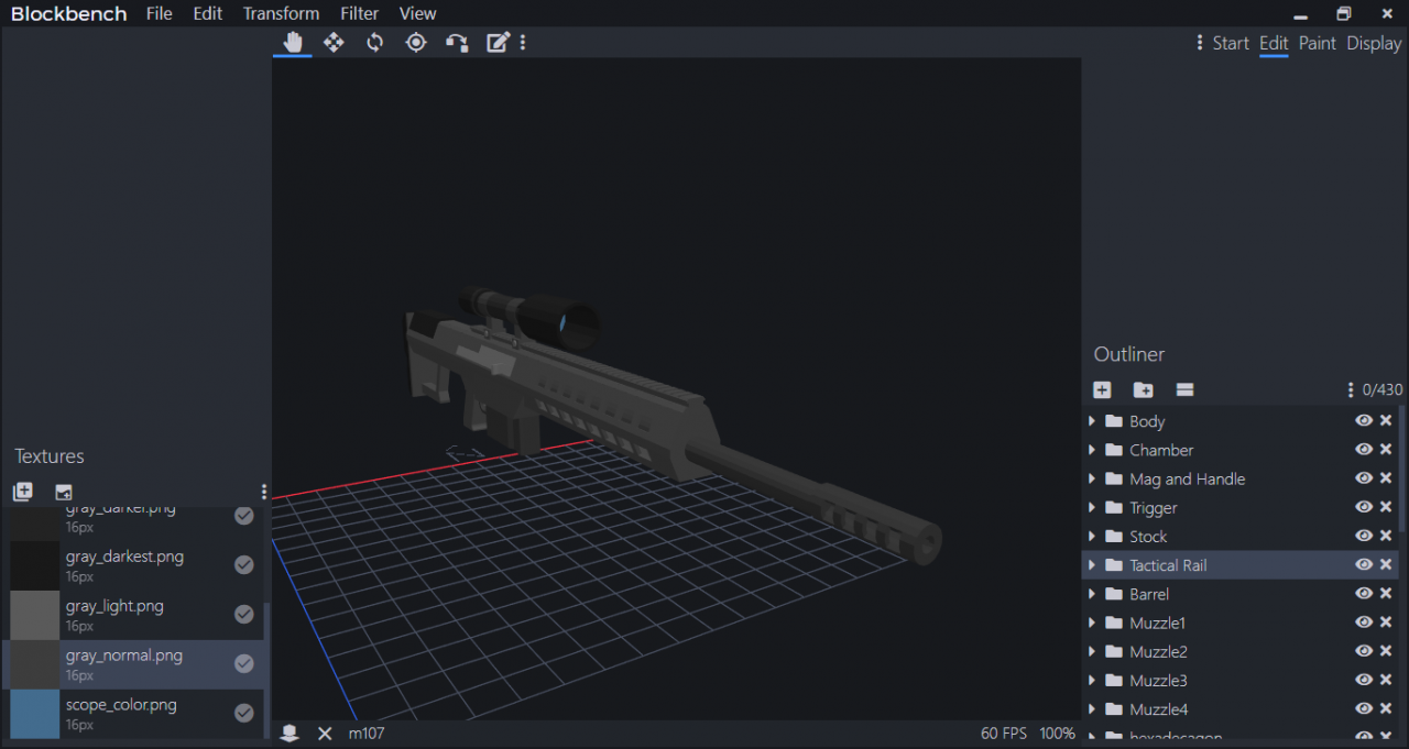 3D GUNS | Barrett M107 Sniper Rifle! (1.12+) Minecraft Texture Pack