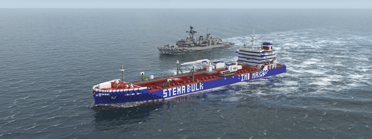 Stena Impero - Tanker - 1/1 Scale Minecraft Map