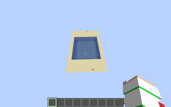 water with a bridge Minecraft Map