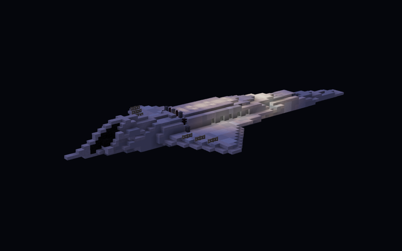 Orion III Space Clipper | 2001: A Space Odyssey Minecraft Map