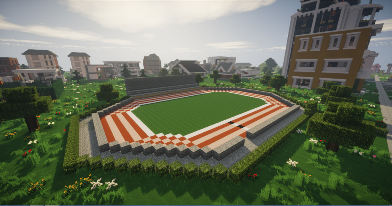 TRAINING STADIUM Minecraft Map