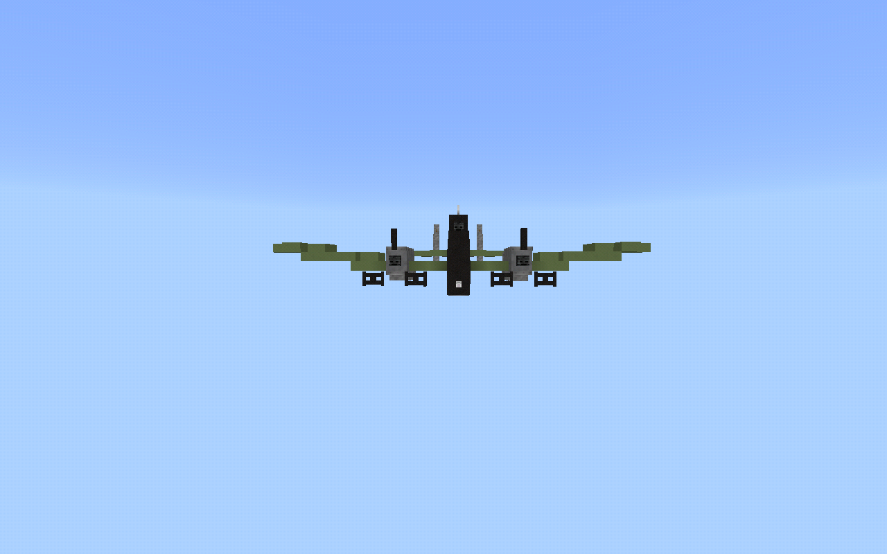 Custom Light Bomber 1:1 Minecraft Map