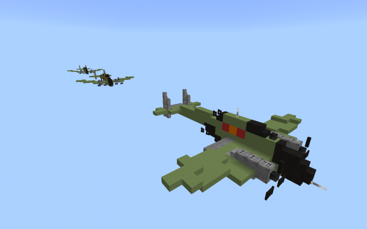 Custom Light Bomber 1:1 Minecraft Map