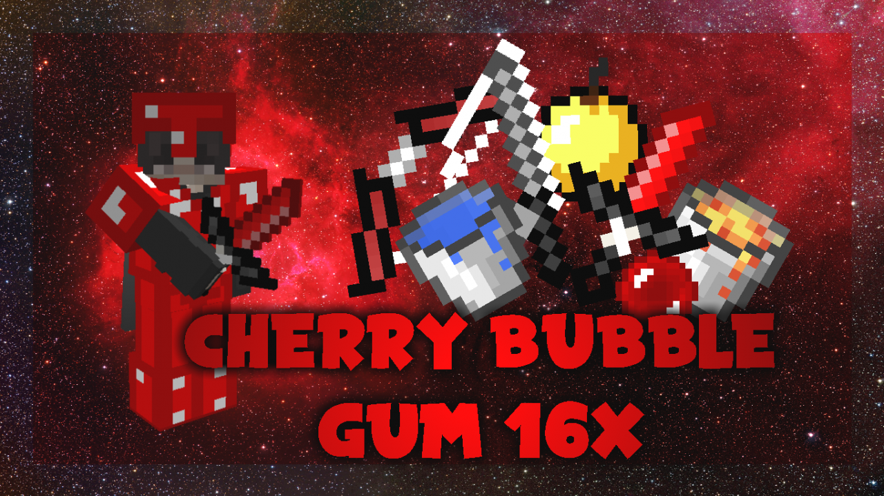 CherryBubbleGum 16x Minecraft Texture Pack
