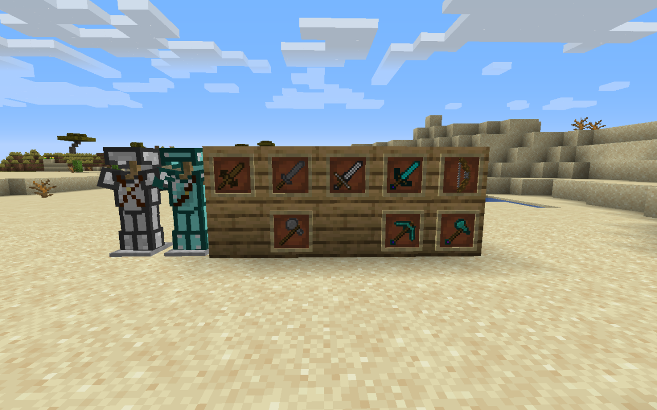Stray's Simple Armory Minecraft Texture Pack
