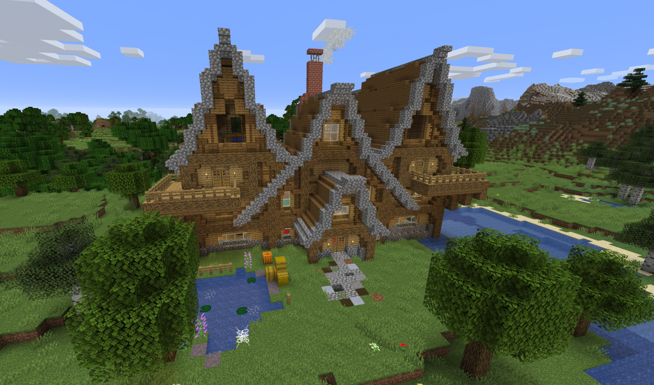 Harley's Hall 2.0 (Fully Furnished) Minecraft Map