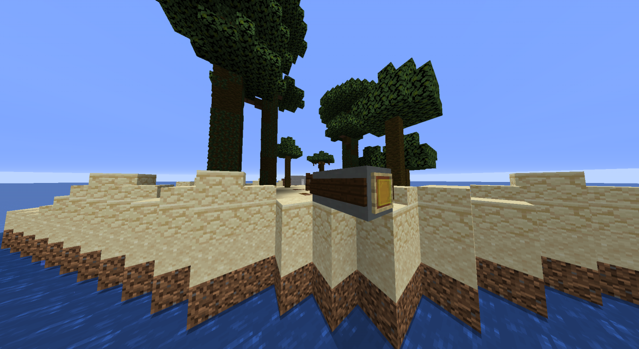 WW2 Small Pacific Island Minecraft Map