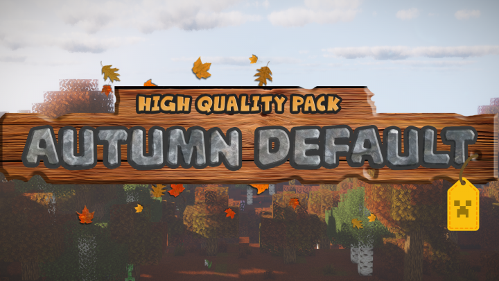 Autumn Default Minecraft Texture Pack