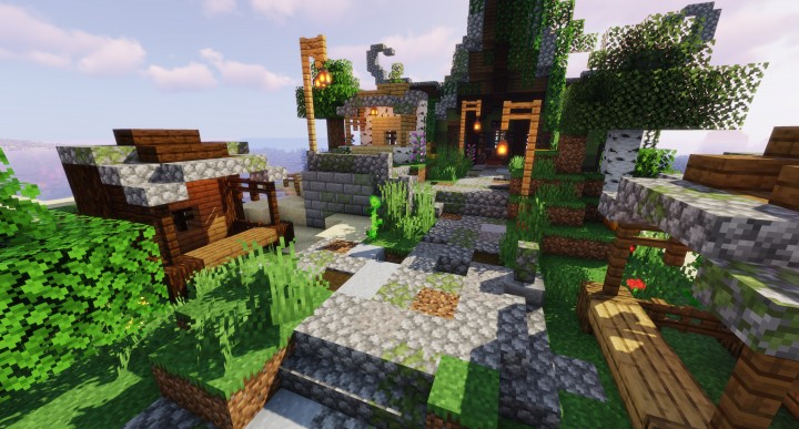 Small Island Village Minecraft Map