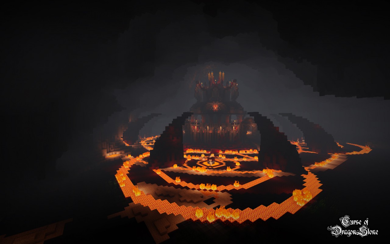Curse of Dragon Stone Minecraft Map