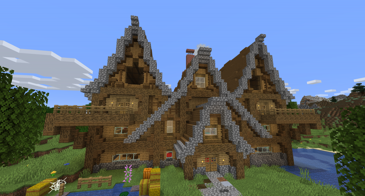 Harley's Hall 2.0 (Fully Furnished) Minecraft Map