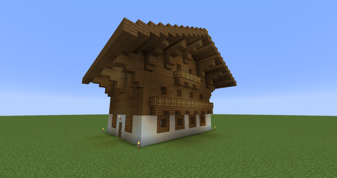 Swiss Chalet Minecraft Map