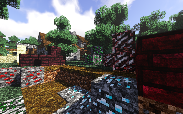 🔥 EScraft: BLOCKS - Default Realism - Coarse ☚Lite - x32 x64 x128 x256 ...