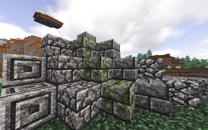 🔥 EScraft: BLOCKS - Default Realism - Coarse ☚Lite - x32 x64 x128 x256 ...