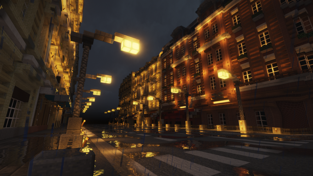 Night Arles (The project of French city) Minecraft Map
