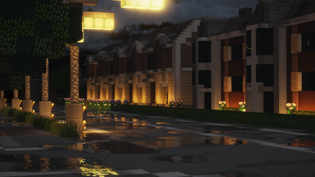 Night Arles (The project of French city) Minecraft Map