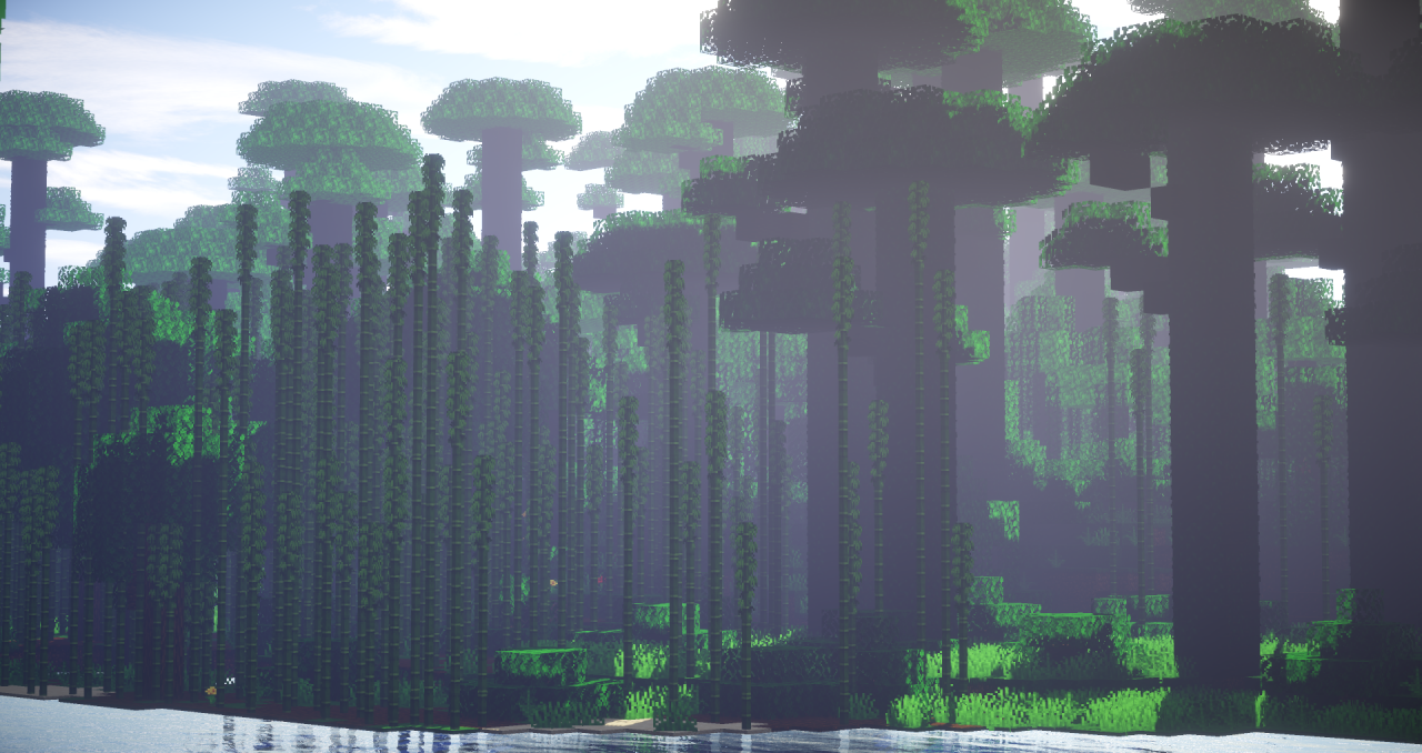 Seed: Jungle + Pandas @Spawn Minecraft Map
