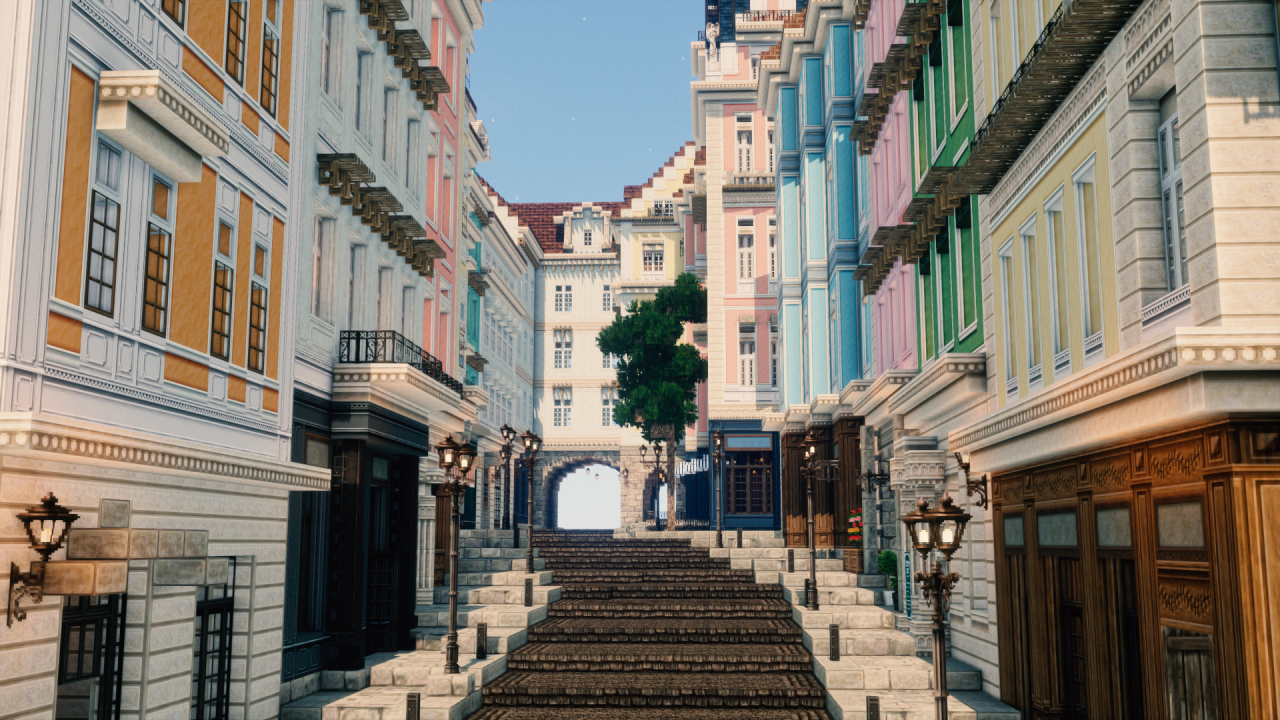 Project Altcraft: Central European Cityscapes Minecraft Map