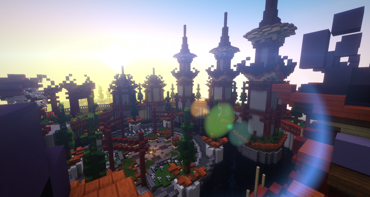 Small Oriental Spawn [Mini hub] Minecraft Map