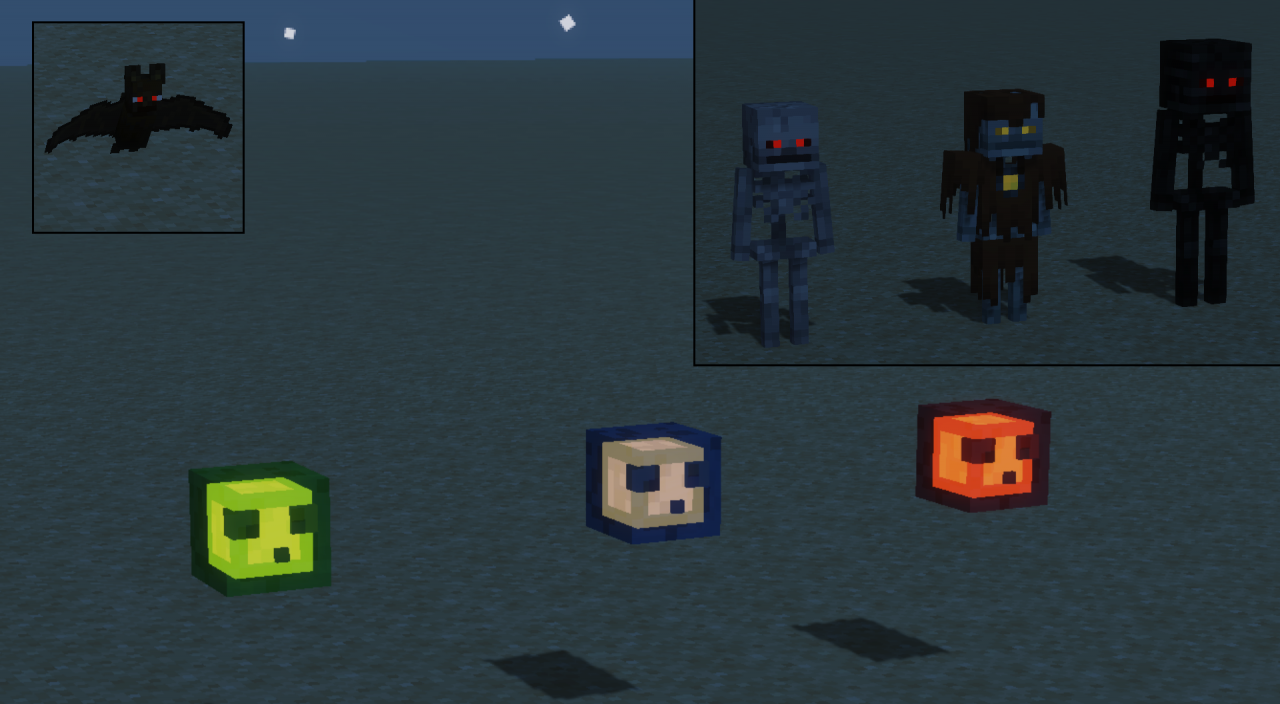 Creepy Mobs Pack | Optifine Required Minecraft Texture Pack