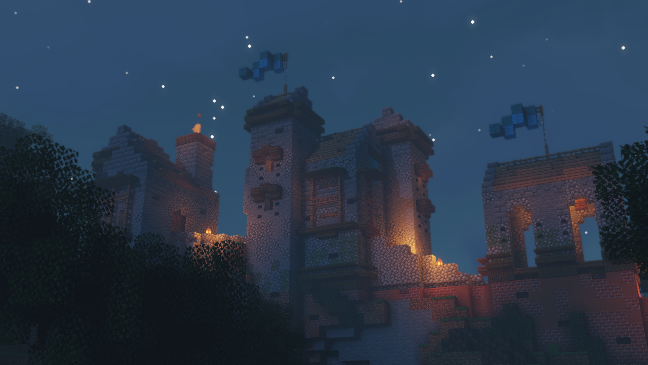 Minecraft Shaders Hd Castle