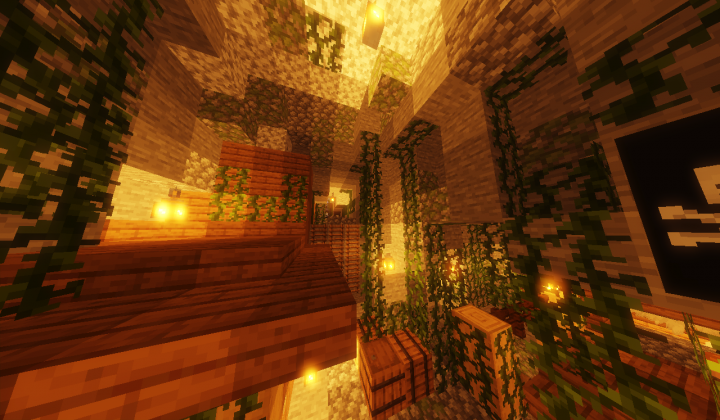 Pirate Base (Titkos kalóz bázis) 1.14.X Minecraft Map