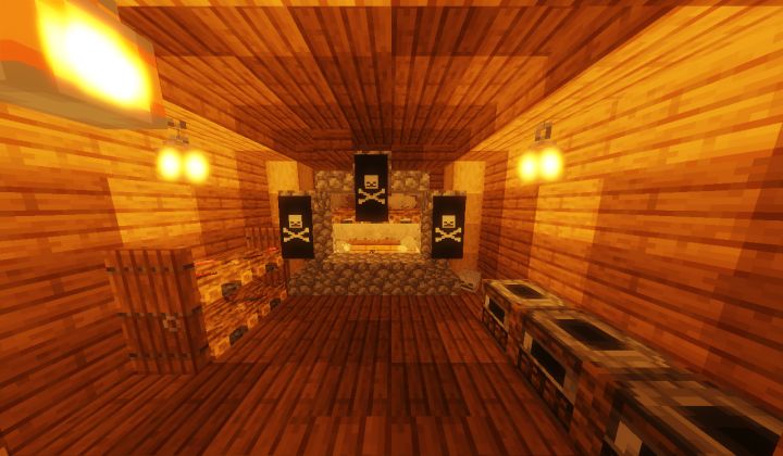 Pirate Base (Titkos kalóz bázis) 1.14.X Minecraft Map