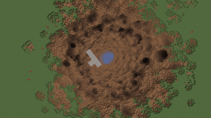 Diggy Diggy hole | Fun with TNT somehow made a realistic-ish hole ...