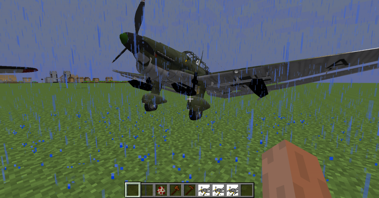 MCHelicopter WWII Aircraft pack 1.7.10 Alpha Discontinued Minecraft Mod
