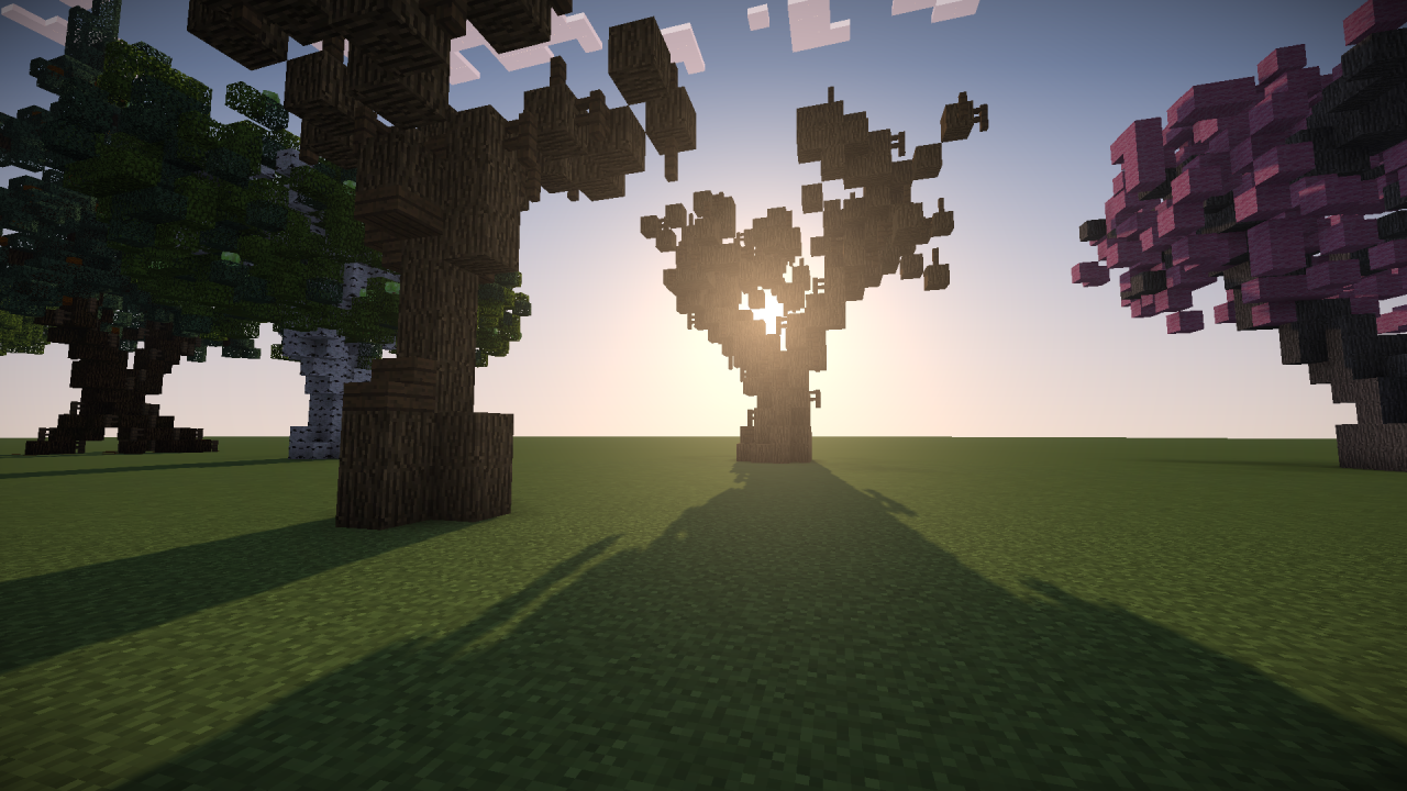 40+ Trees Minecraft Map