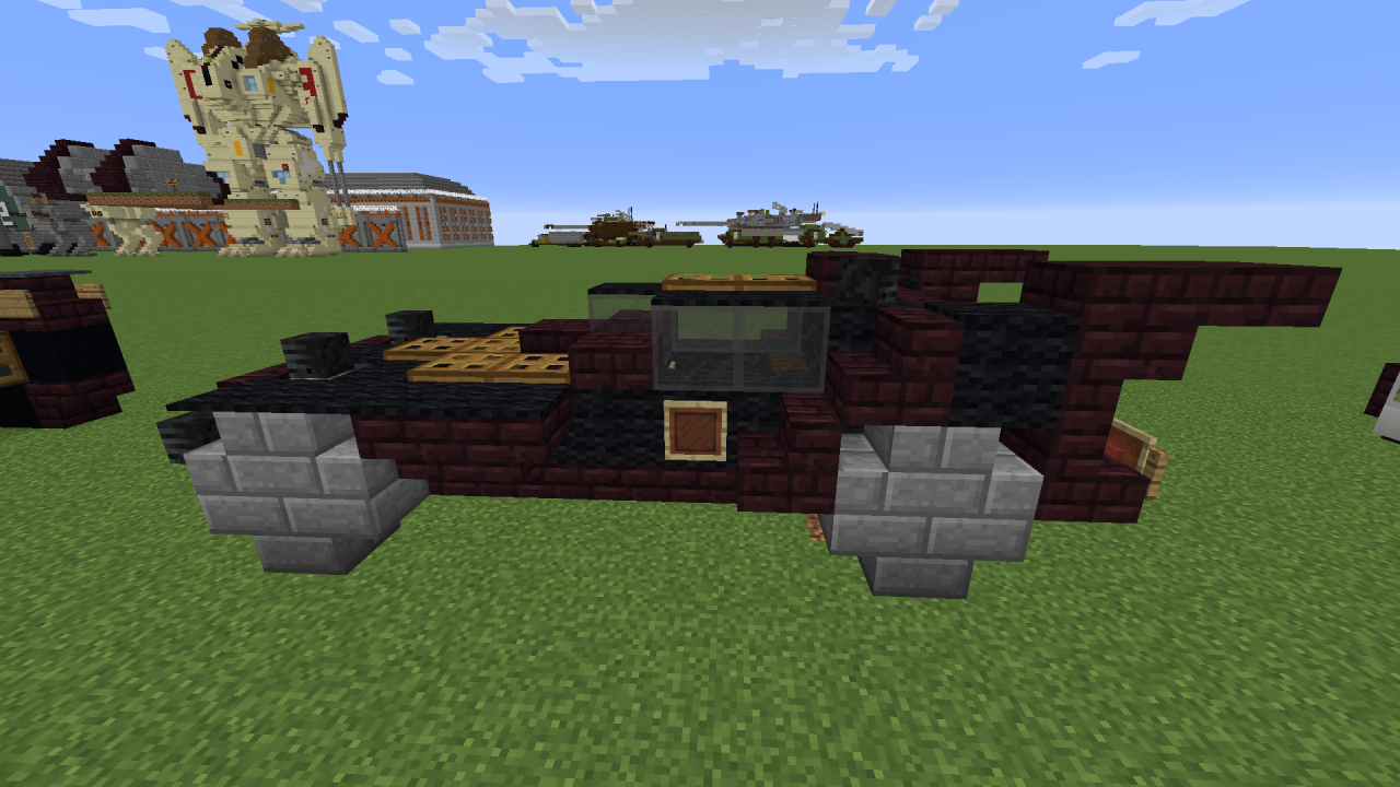 Carham 7 1989 Batmobile Minecraft Map