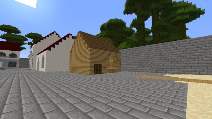 Colonial Town Minecraft Map